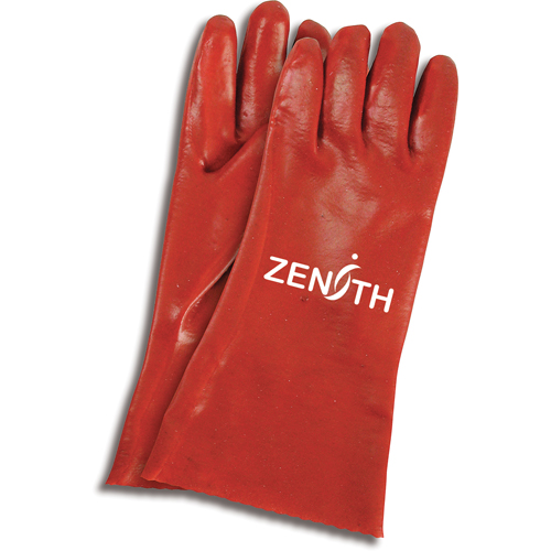 Zenith Safety Products Smooth Finish Gloves, 12" L, PVC SAI102 | Zenith ...