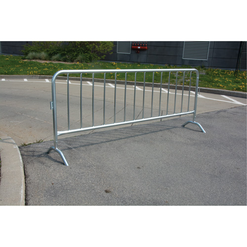 Zenith Safety Products Portable Barrier, Interlocking, 102" L x 40" H ...