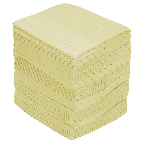 Zenith Safety Products Industrial-Grade Fine Fibre Sorbent Pads, Hazmat ...