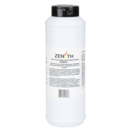 Zenith Safety Products Sorbent Neutraliser, Dry, 0.96 kg, Acid SFM470 ...