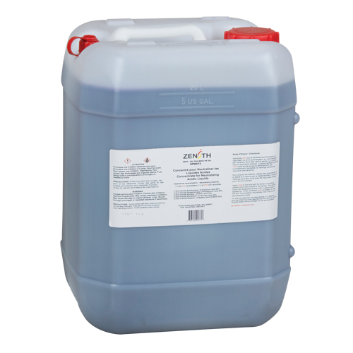 Zenith Safety Products Sorbent Neutraliser, Liquid, 5 gal., Acid SFM473 ...