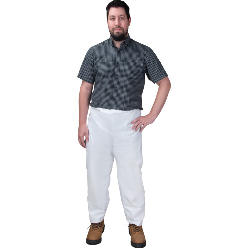 Zenith Safety Products Disposable Pants, Microporous, Large, White ...