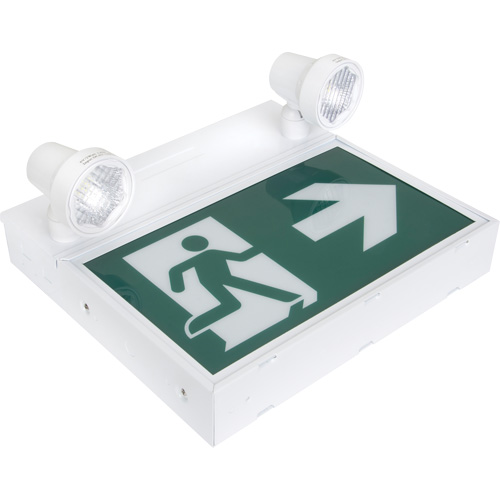 Zenith Safety Products Running Man Sign with Security Lights, LED ...