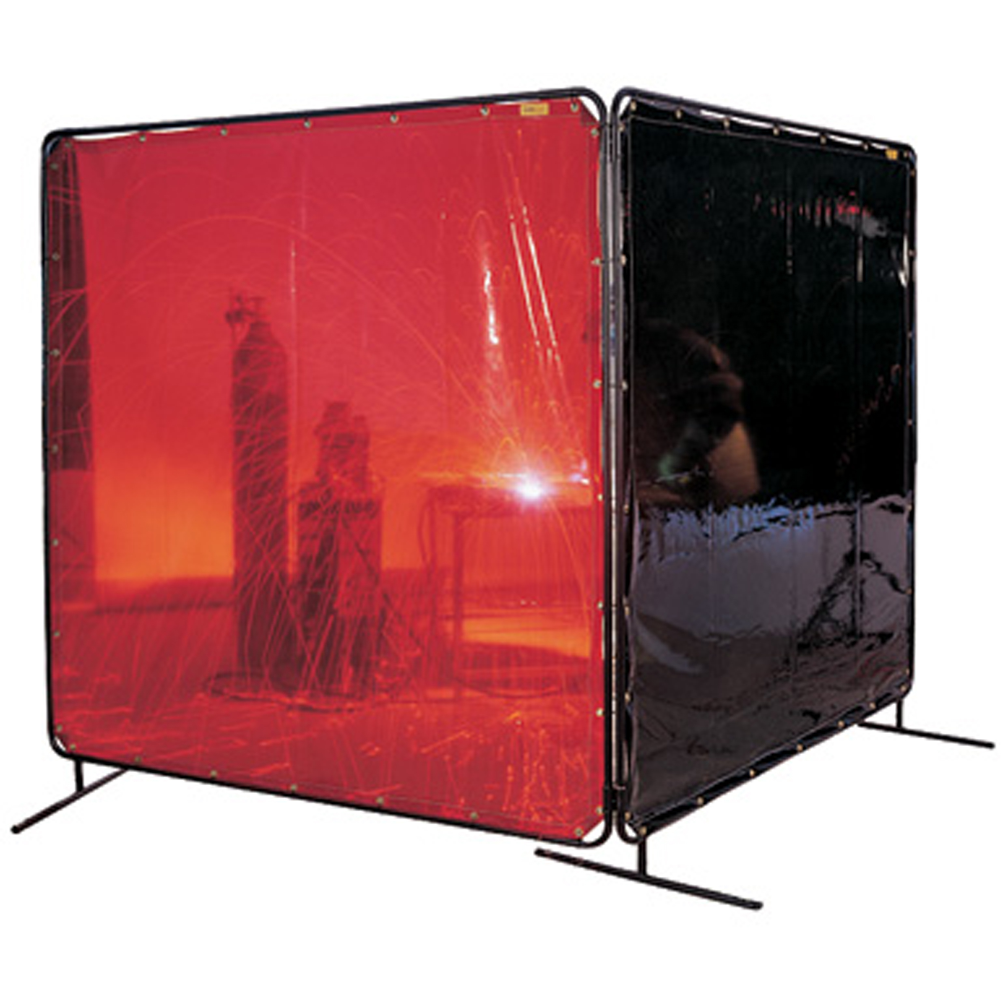 Weld-Mate Welding Screen and Frame, Yellow, 8' x 6' | Zenith Safety ...