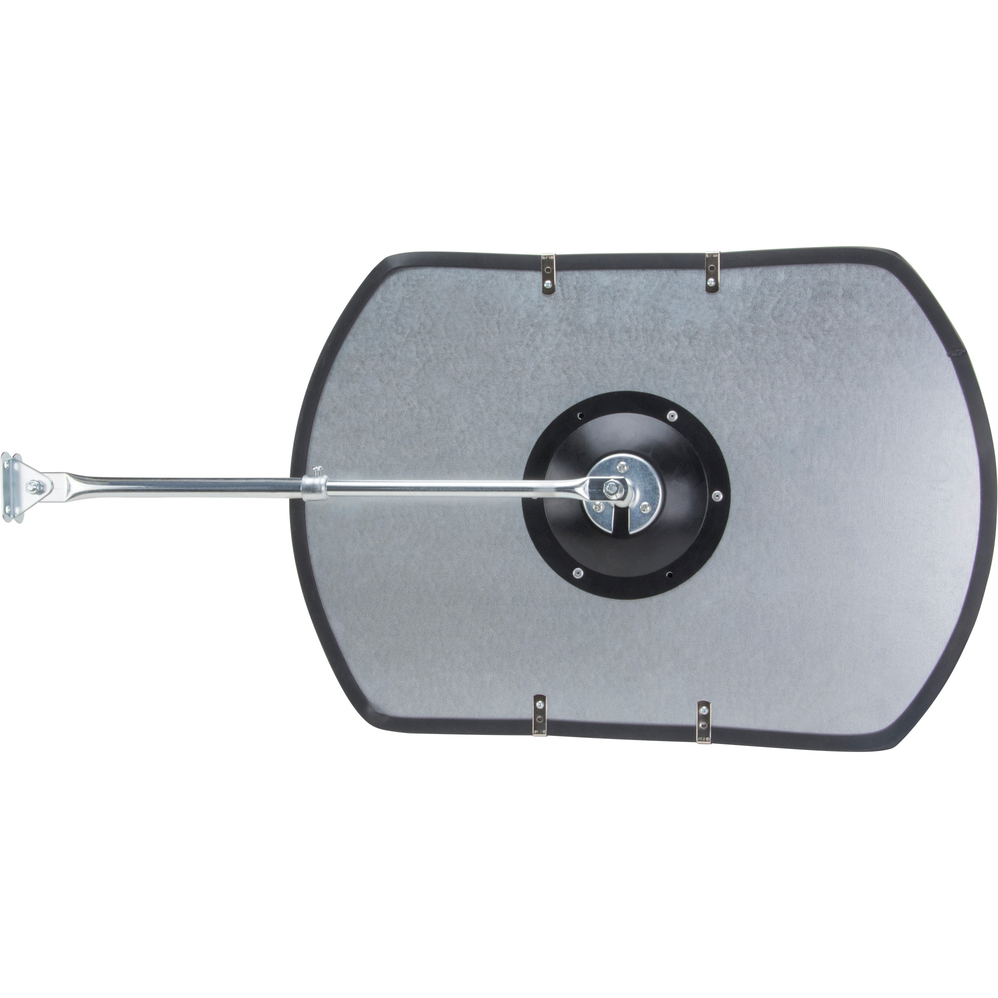 ZENITH SAFETY PRODUCTS Roundtangular Convex Mirror with Telescopic Arm ...