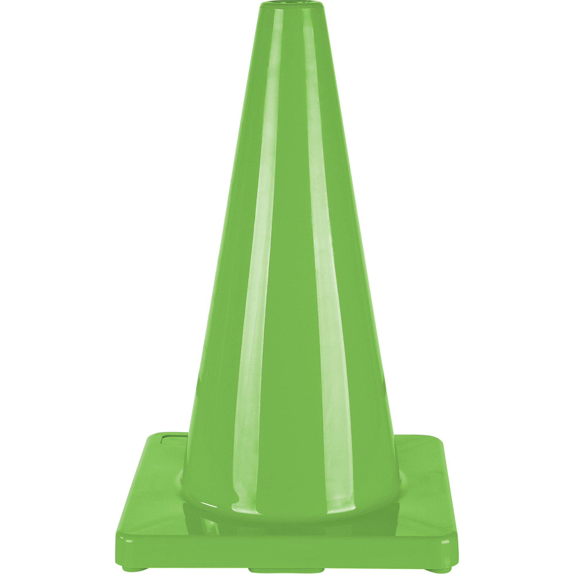 Zenith Safety Products Coloured Traffic Cone, 18", Green | Zenith ...