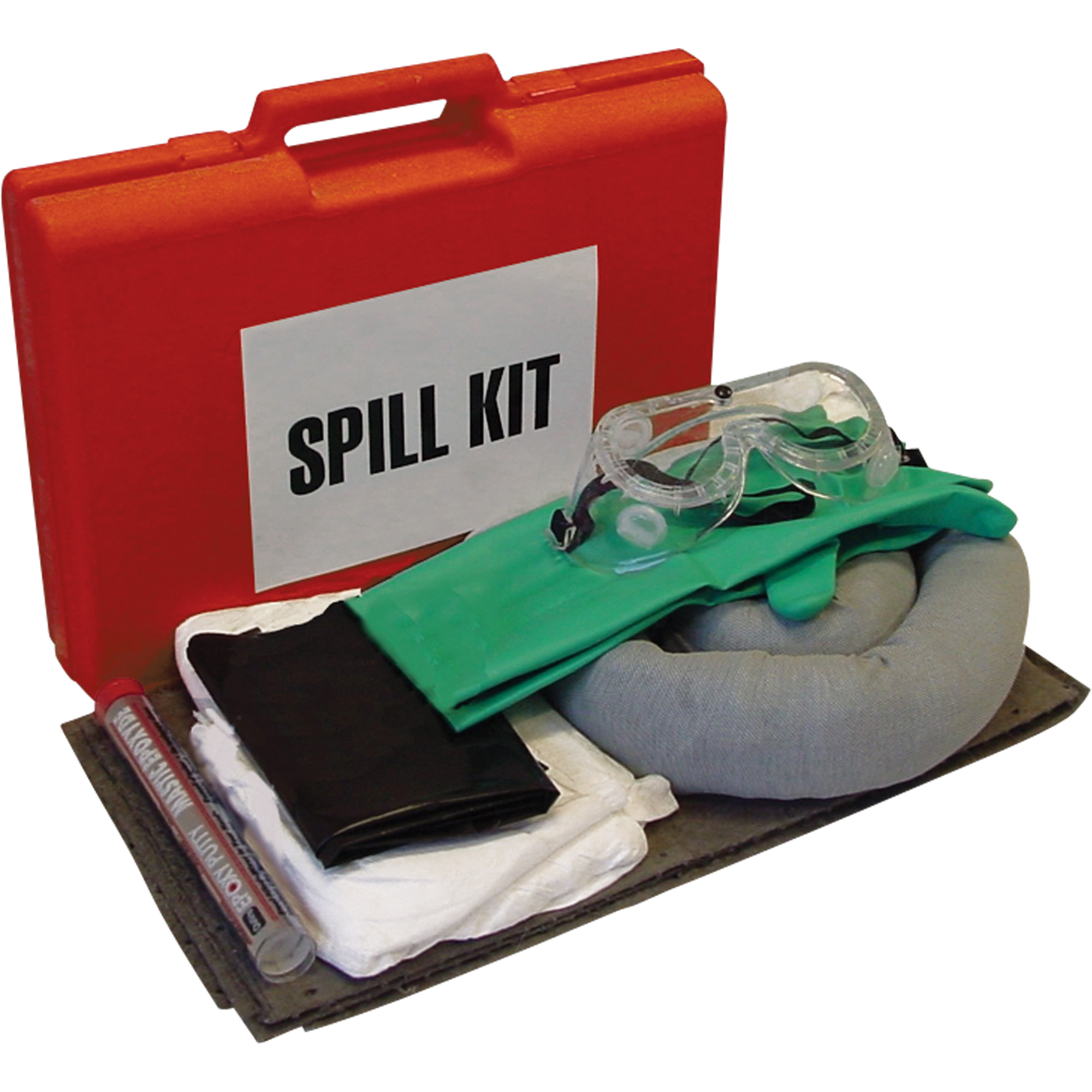 Zenith Safety Products First Responders Spill Kit, Universal, Case, 2.6 ...