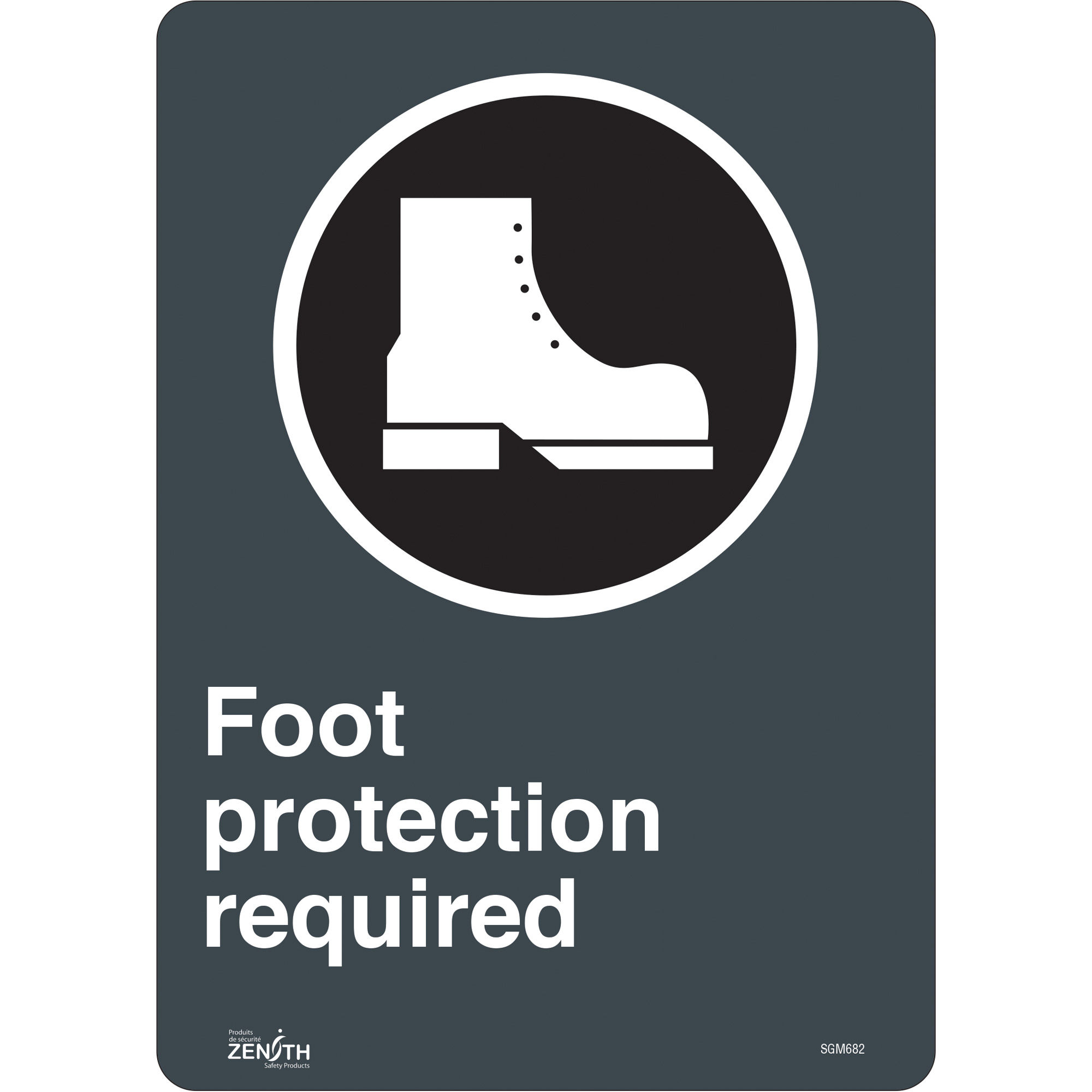 Foot Protection Sign