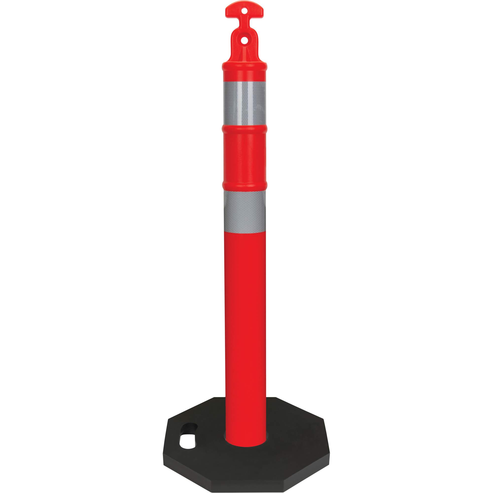 Zenith Safety Products High-Visibility Delineator Post Kit, 42" H ...