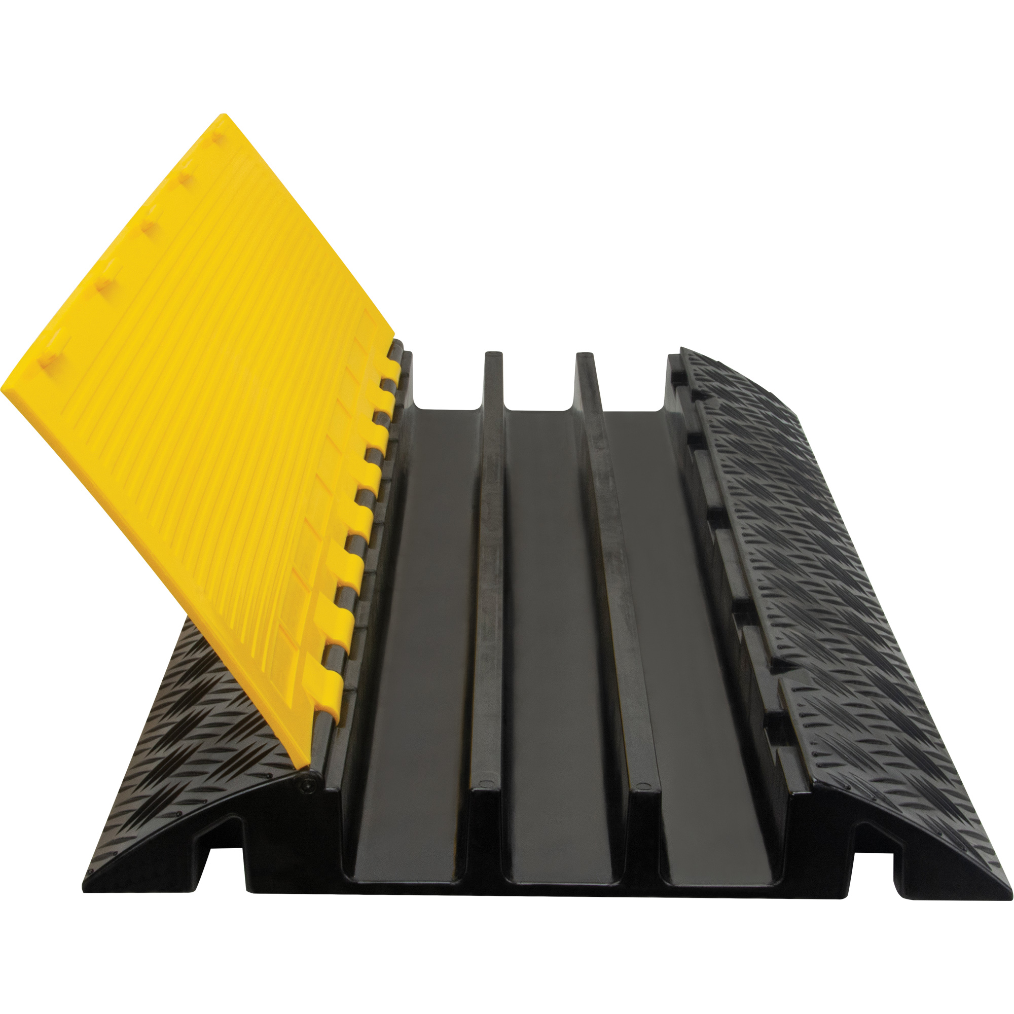 Zenith Safety Products Polyurethane Cable Protector, 3 Channels, 35.43 ...