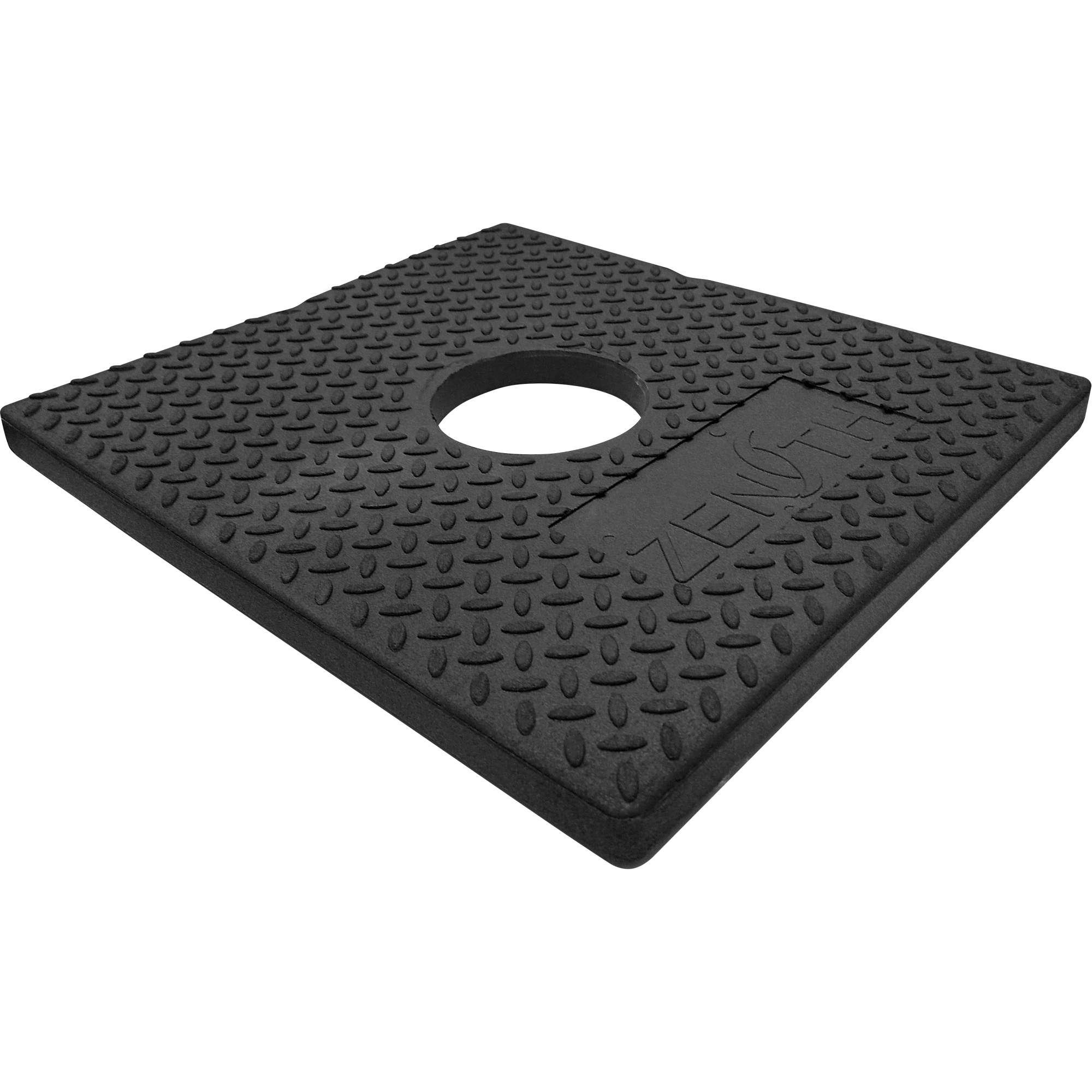 Zenith Safety Products Rubber Delineator Post Base, 10 lbs. SHK616 ...